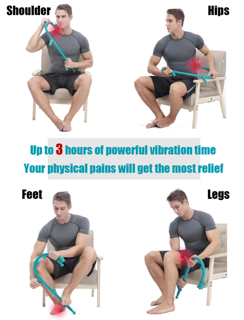 Upgraded Trigger Point Massager for Back, Leg, Arm, Neck, Shoulder ...